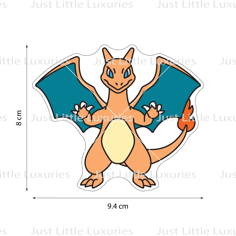 Charizard (Front On) Cookie Cutter – Just Little Luxuries