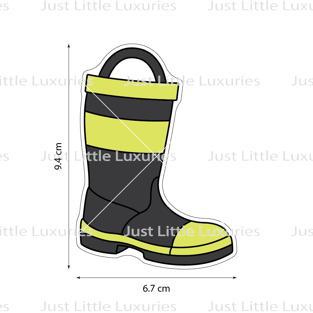 Firefighter's Boot Cookie Cutter – Just Little Luxuries