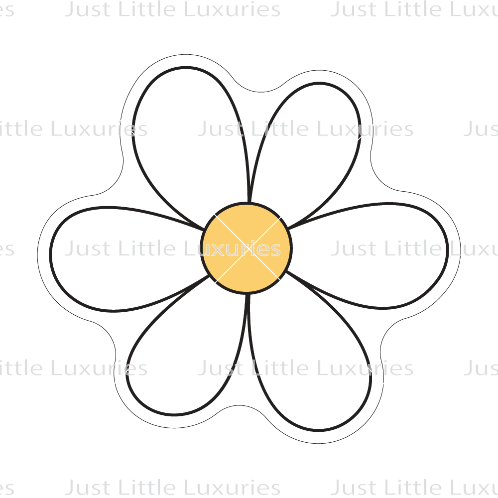 Daisy Cookie Cutter | JLL Cookie Cutter Co. – Just Little Luxuries