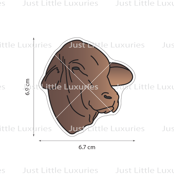 Droughtmaster (Cow) Cookie Cutter – Just Little Luxuries