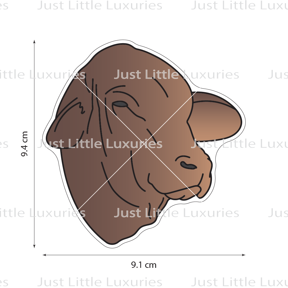 Droughtmaster (Cow) Cookie Cutter – Just Little Luxuries