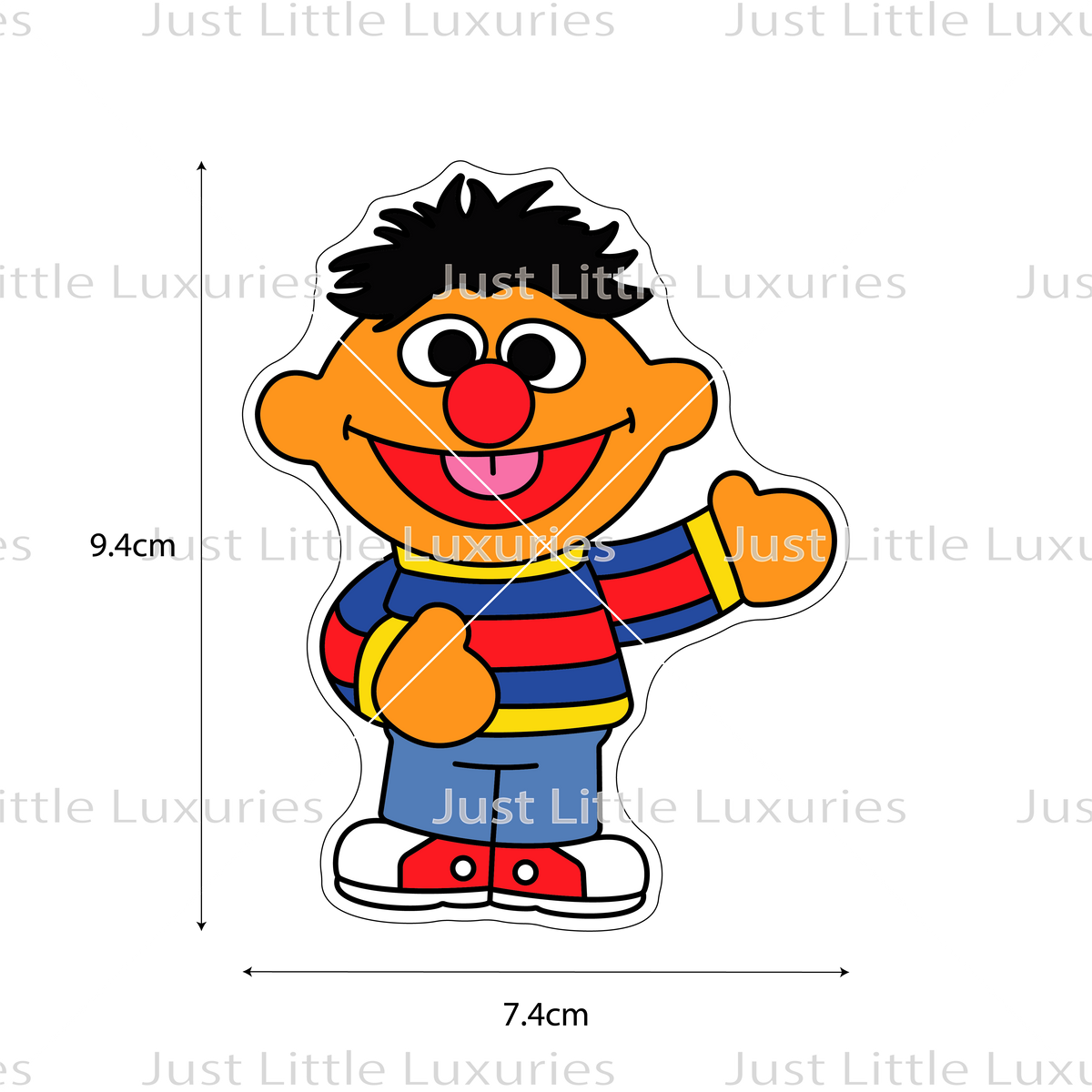 Sesame Street - Ernie Full Body Cookie Cutter – Just Little Luxuries