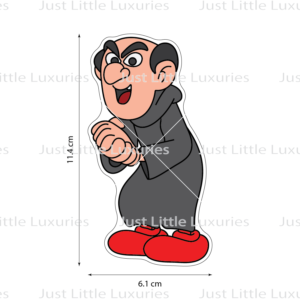 Gargamel Cookie Cutter Just Little Luxuries Gargamel Cookie Cutter Just Little Luxuries