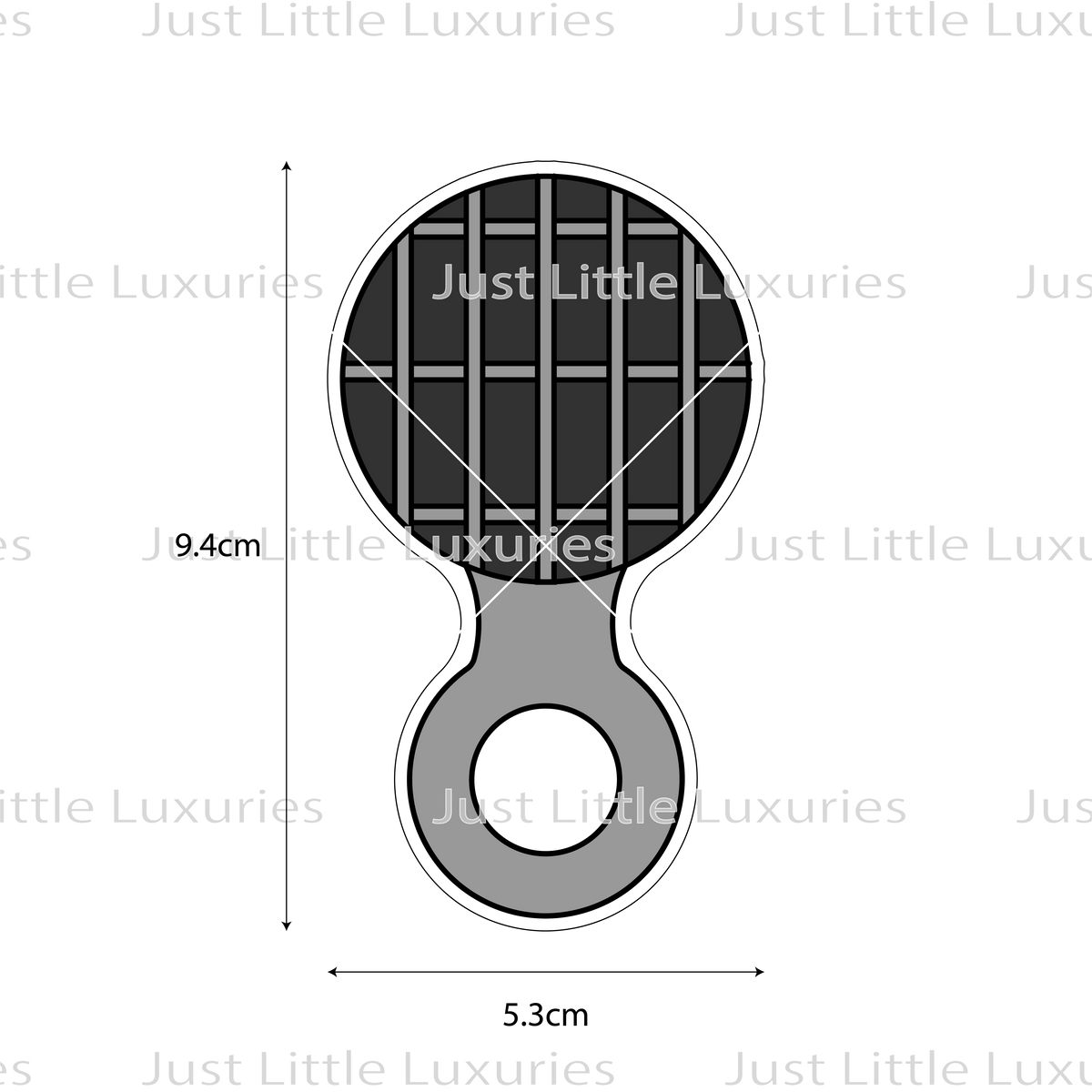 Grill Top Rattle Cookie Cutter – Just Little Luxuries