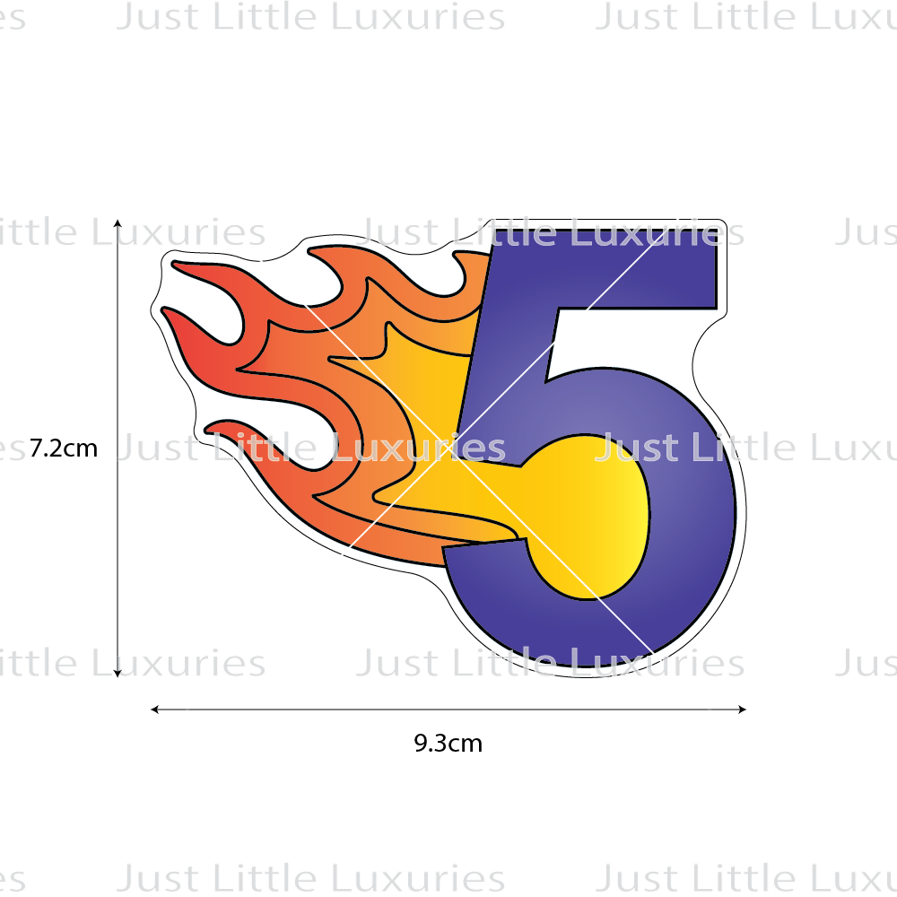 Hot Numbers Cookie Cutter – Just Little Luxuries