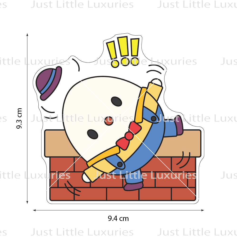 Humpty Dumpty (Falling) Cookie Cutter – Just Little Luxuries