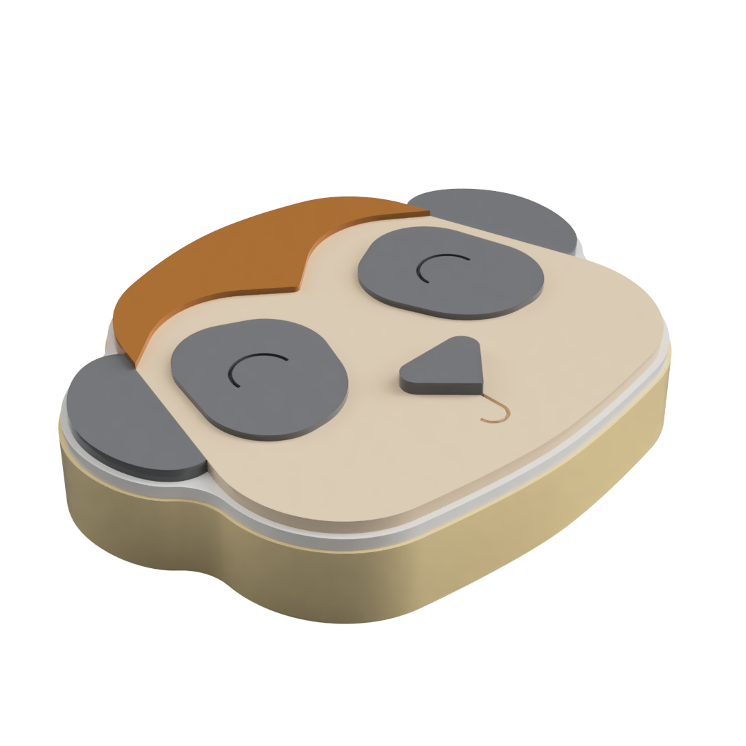 Meerkat Face Layered Cookie Cutter – Just Little Luxuries