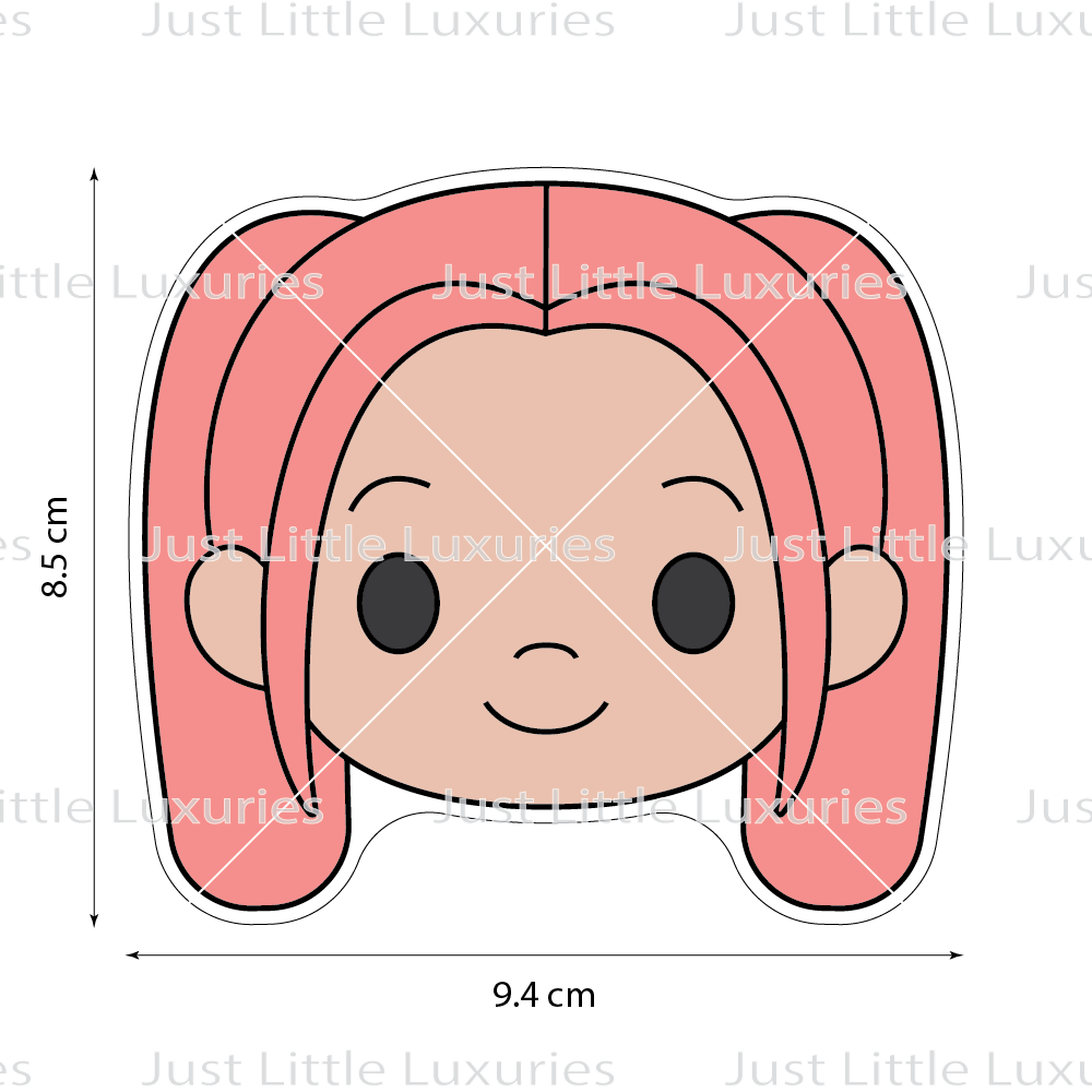 Mira Face Cookie Cutter (STL - Digital Download) – Just Little Luxuries