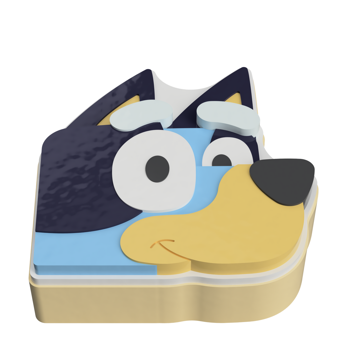 Bluey Face Layered Cookie Cutter – Just Little Luxuries