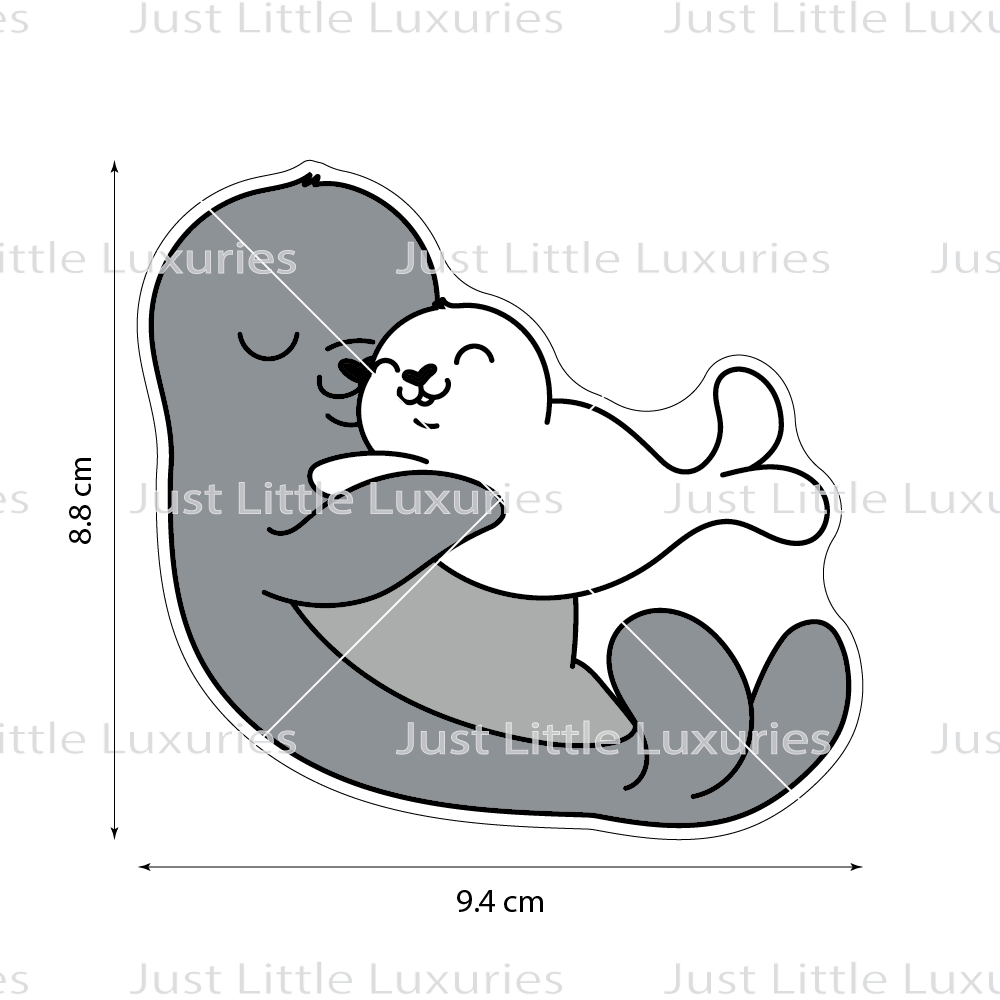 Seal Hug Cookie Cutter – Just Little Luxuries