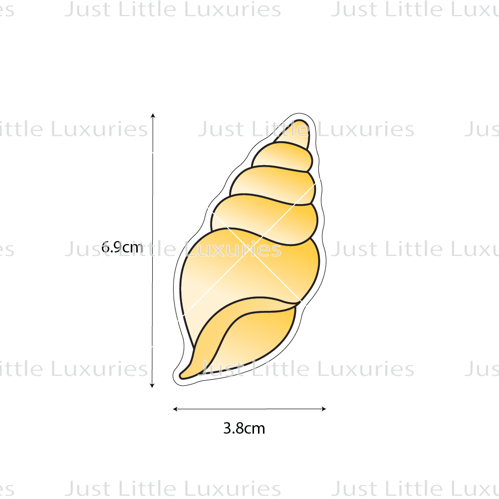 Smooth Conch Shell Cookie Cutter – Just Little Luxuries