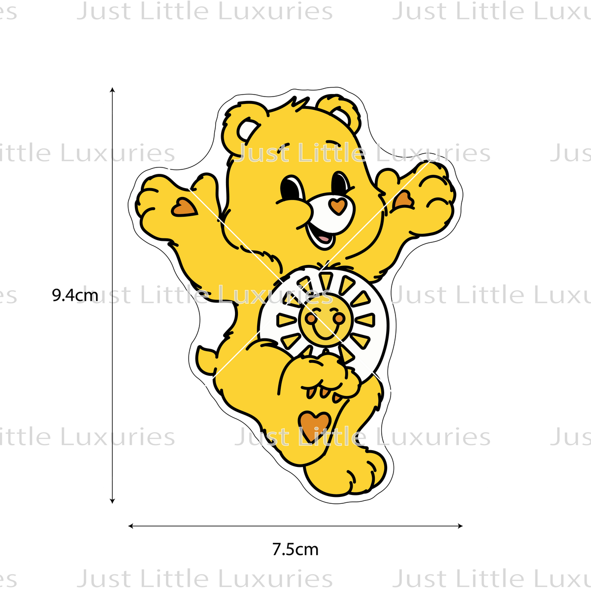 Sunshine Bear Cookie Cutter – Just Little Luxuries