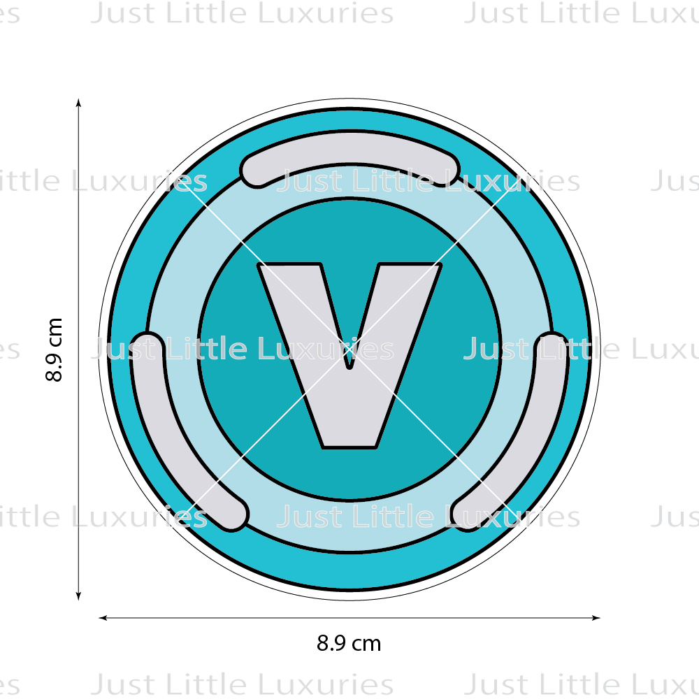 V Buck Cookie Cutter – Just Little Luxuries