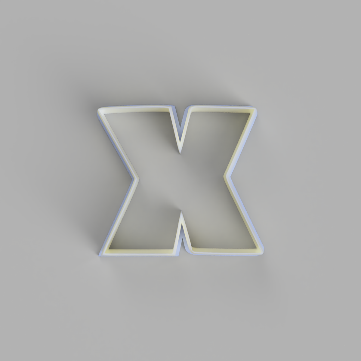 Lower Case x - Alphabet Cookie Cutters – Just Little Luxuries