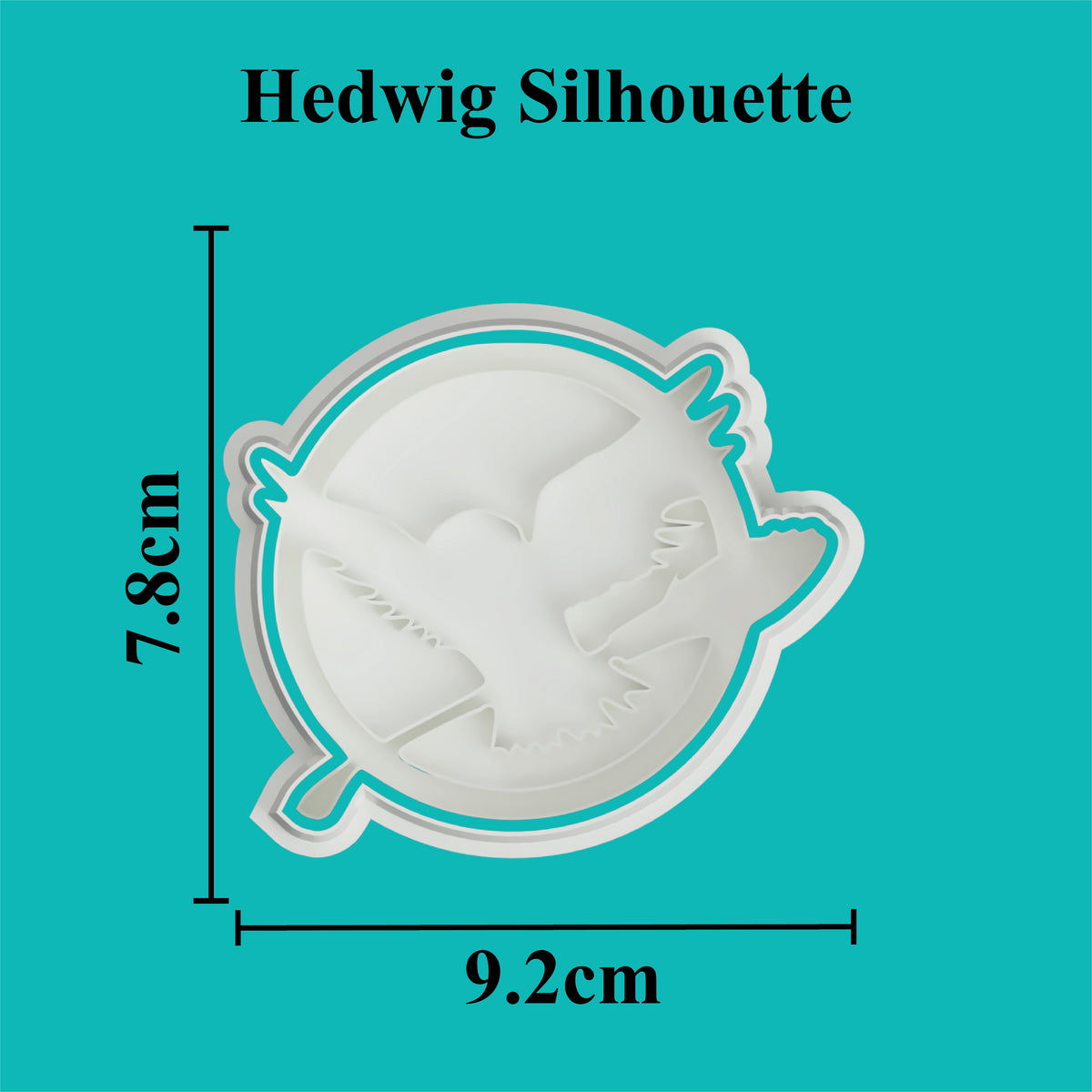 Hedwig Silhouette Harry Potter Inspired Cookie Cutter – Just Little ...