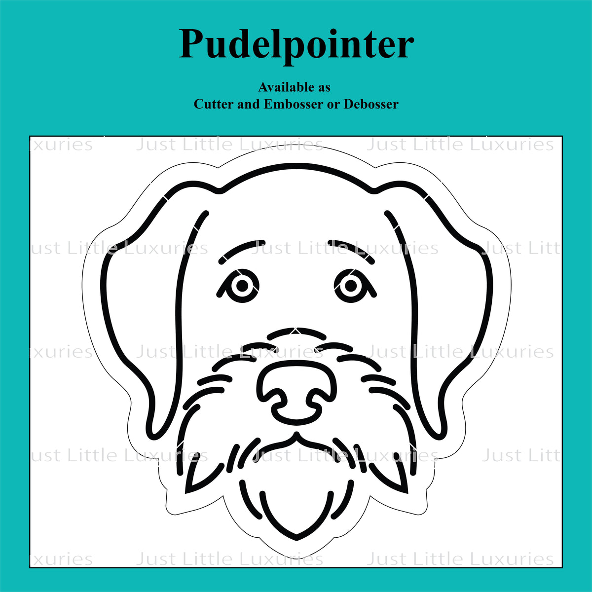 Pudelpointer Cookie Cutter – Just Little Luxuries