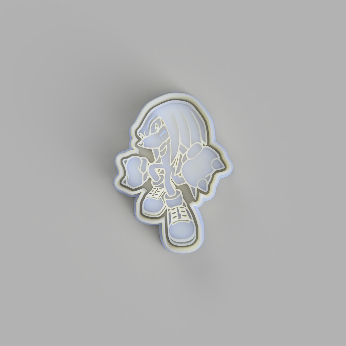 Sonic The Hedgehog - Knuckles Cookie Cutter – Just Little Luxuries