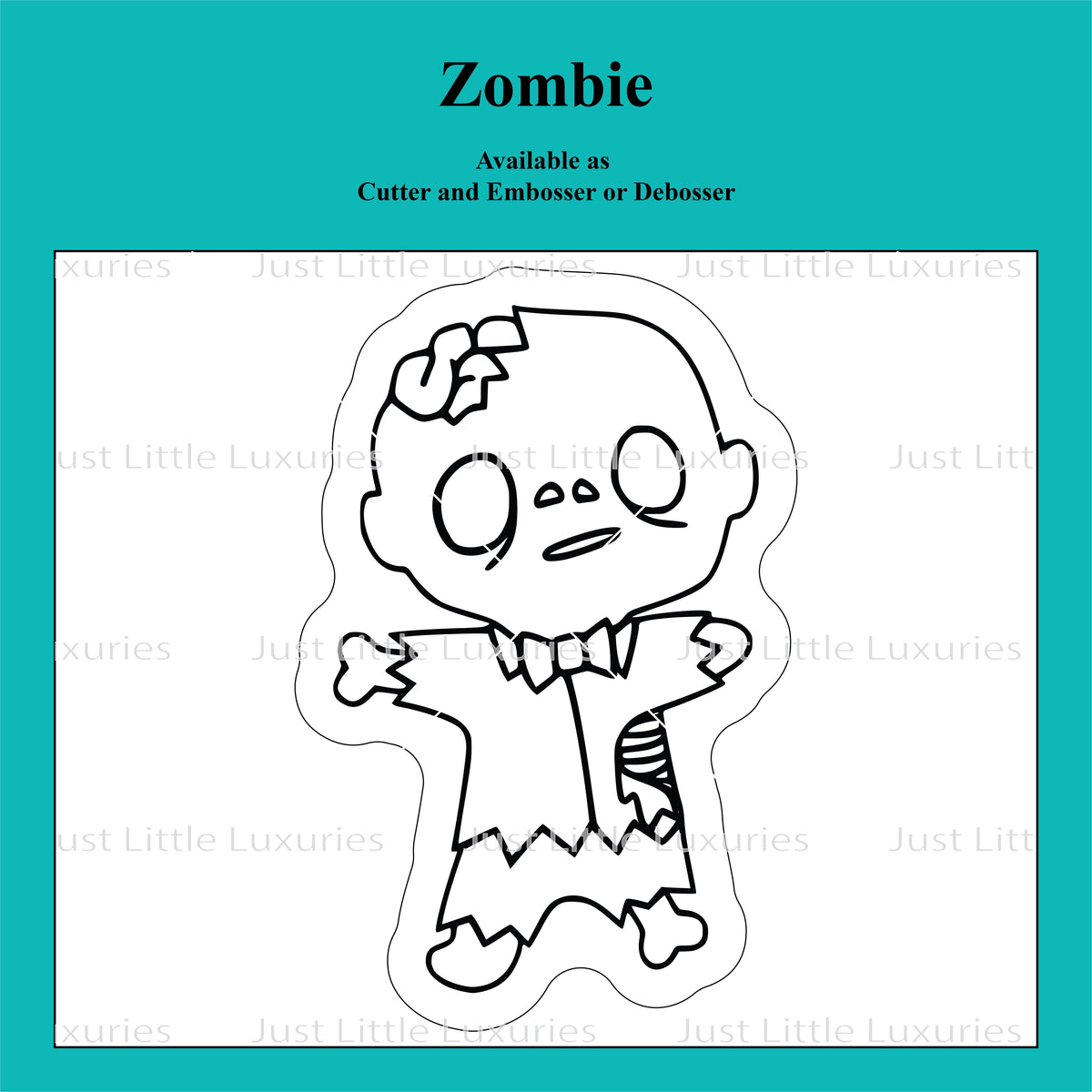 Halloween - Zombie Cookie Cutter – Just Little Luxuries