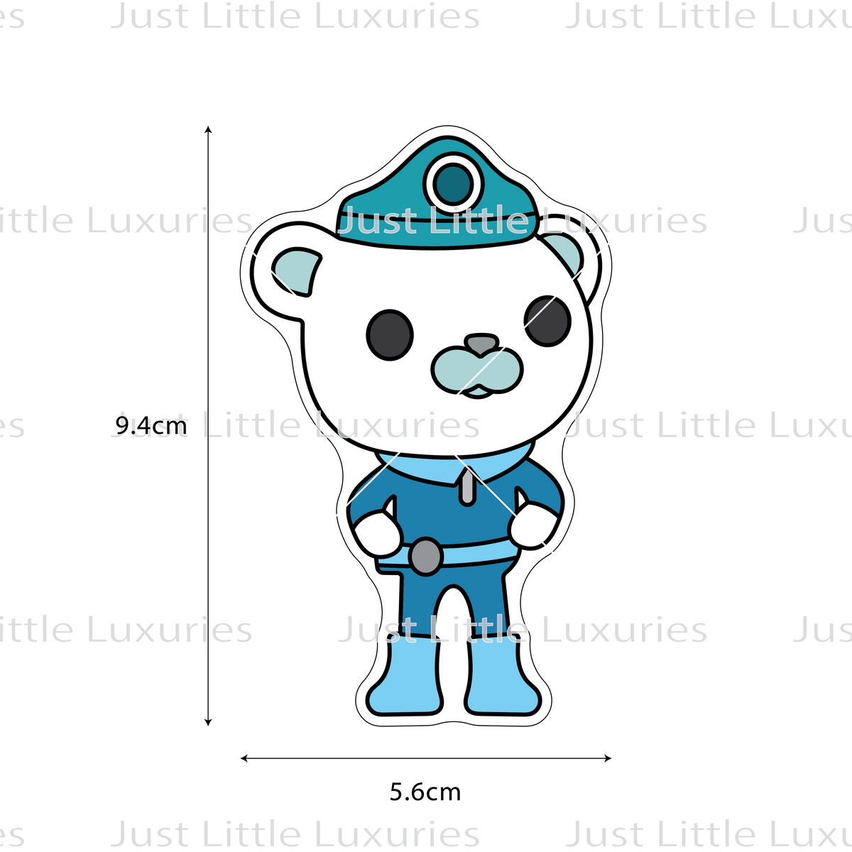 Octonauts - Barnacles Full Body Cookie Cutter – Just Little Luxuries