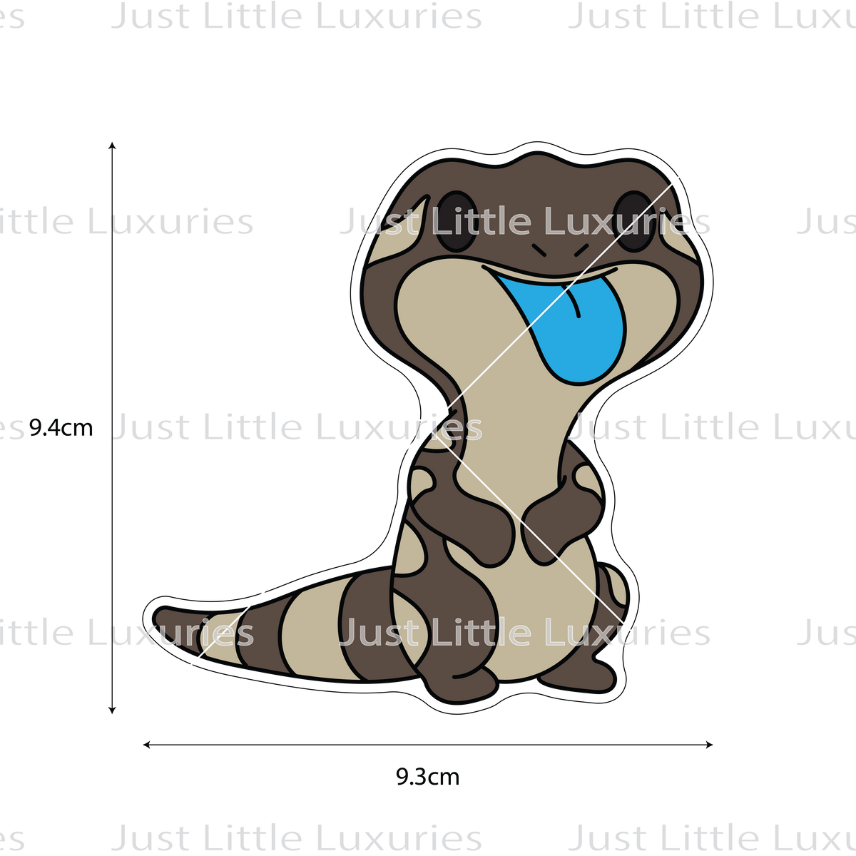 Blue Tongue Lizard Cookie Cutter – Just Little Luxuries