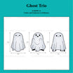 Ghost Trio Cookie Cutter Set – Just Little Luxuries
