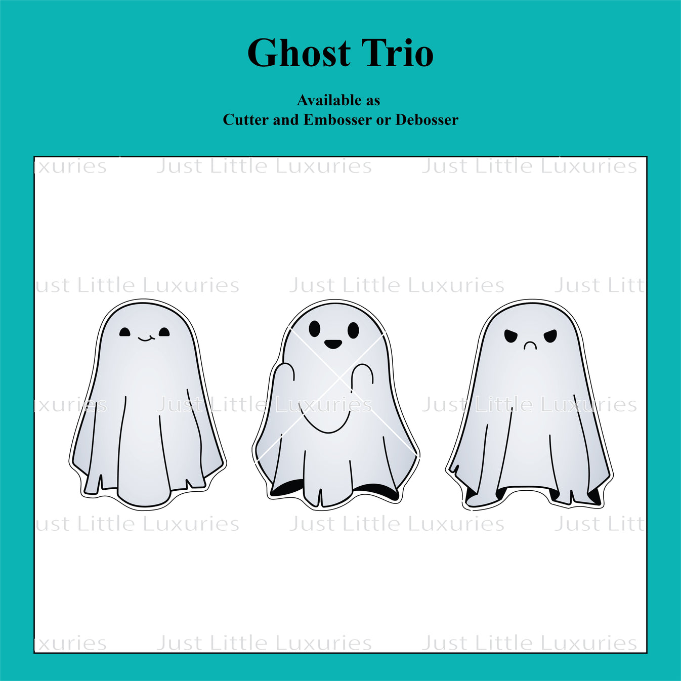 Ghost Trio Cookie Cutter Set – Just Little Luxuries