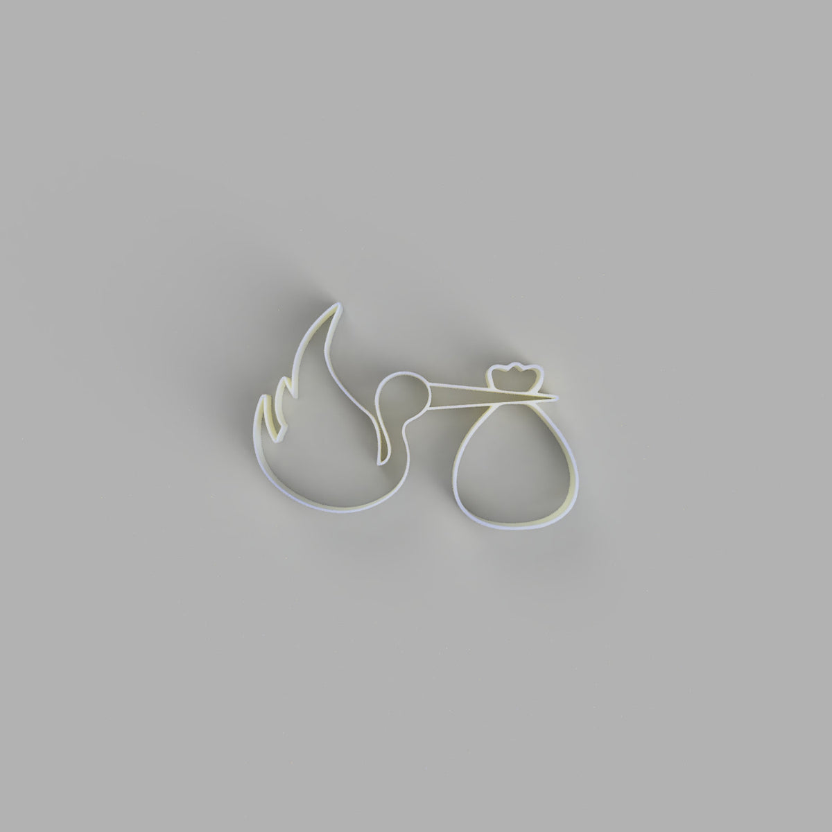 Stork Cookie Cutter. Baby Shower Cookie Cutter – Just Little Luxuries
