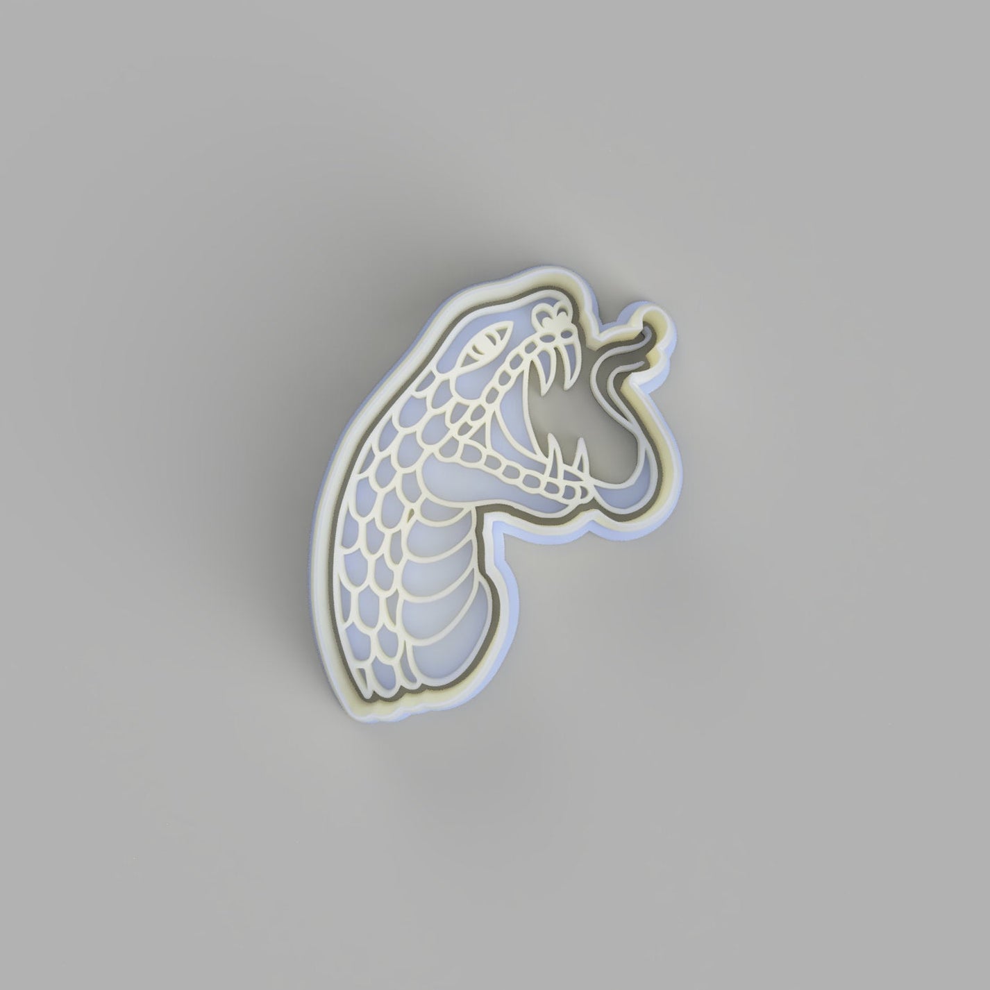 Snake (1) - Tattoo Style Cookie Cutter and Embosser – Just Little Luxuries