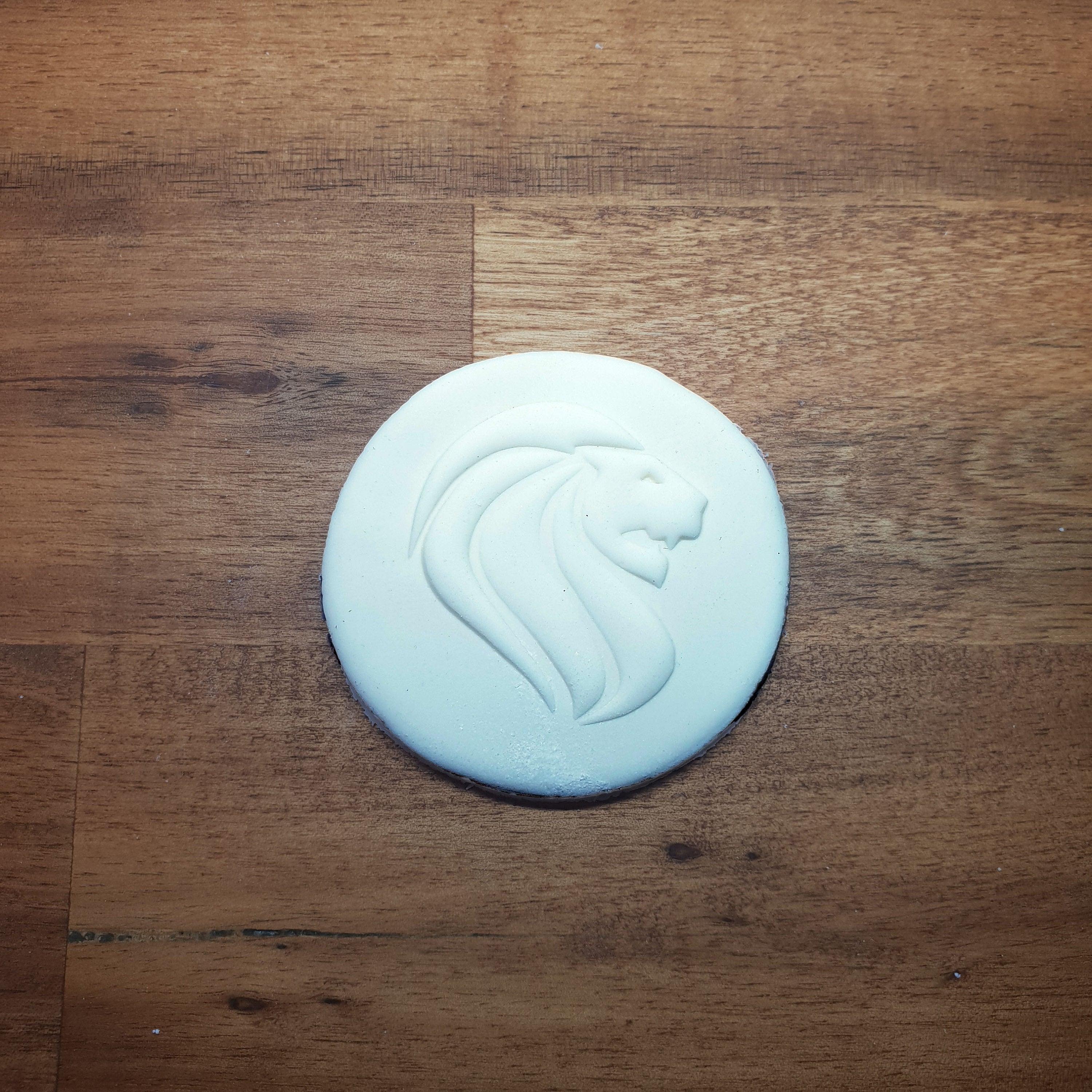 Lion Head Raised 3D Cookie Embosser. – Just Little Luxuries