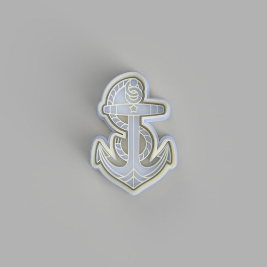 Anchor - Tattoo Style Cookie Cutter and Embosser – Just Little Luxuries